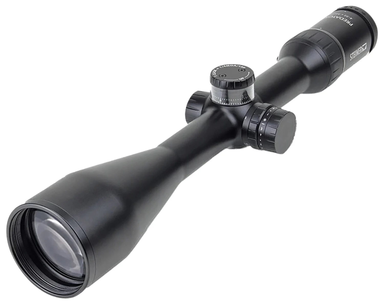 Steiner 3004 Predator Black 4-32x56mm 40mm Tube Illuminated E3 ...