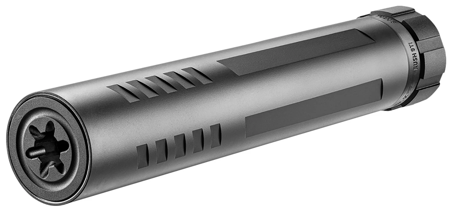 FN 96100718 Rush TI 9mm Luger 1.375" Black Aluminum/Titanium 1/2"-28 ...