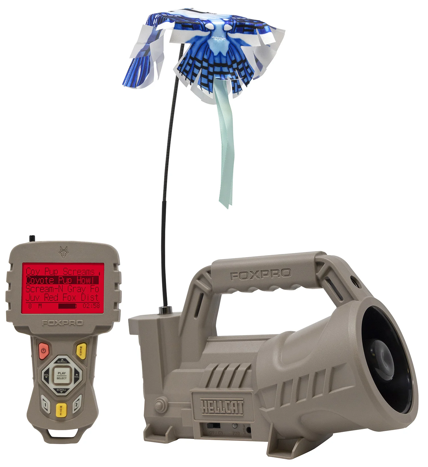 Foxpro HELLCAT Hellcat Attracts Predator Species Tan ABS Polymer ...