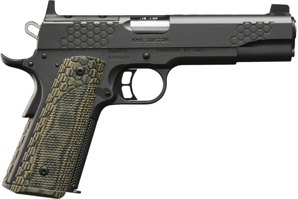 Kimber Mfg, Inc 3000360 KHX Custom 45 ACP 8+1 5" Stainless Match Grade ...