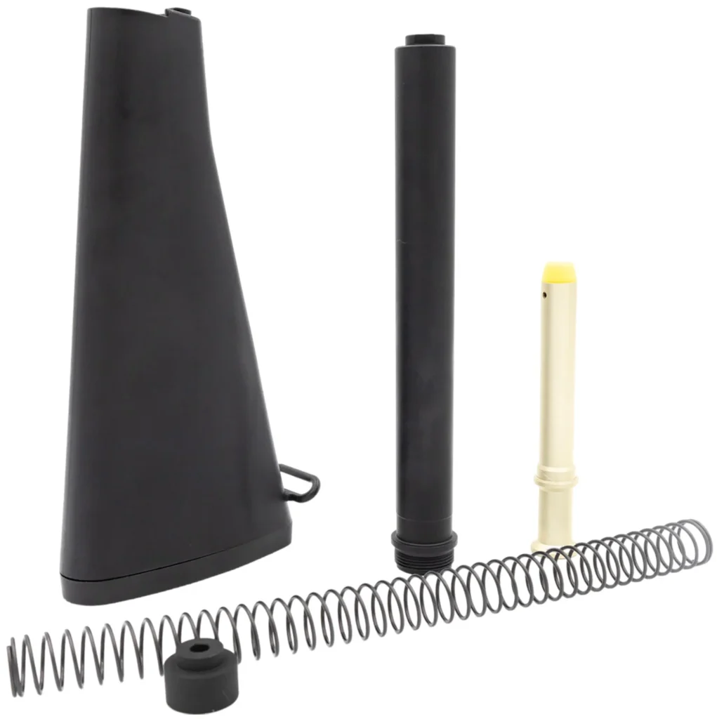 UTG RBT469B Stock Assembly Black Synthetic Fixed A2 AR-15 - Elevated ...