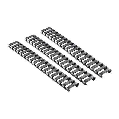 18 SLOT LADDER RAIL COVER PICATINNY POLYMER BLACK - Elevated Arms LLC